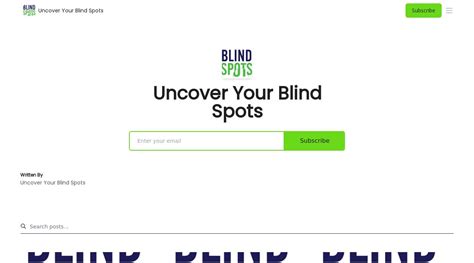 Uncover Your Blind Spots Inboxreads