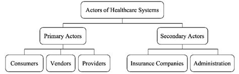 Classification Of Healthcare Systems Actors Download Scientific Diagram