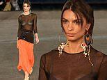 Emily Ratajkowski Puts On Eye Popping Display In VERY Sheer Top On