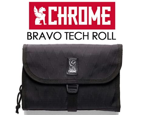 【楽天市場】chrome Bravo Tech Roll Black X Ac 235 Blkx クロームインダストリーズ ブラボー テック ロール ポータブルオーガナイザー バッグインバッグ