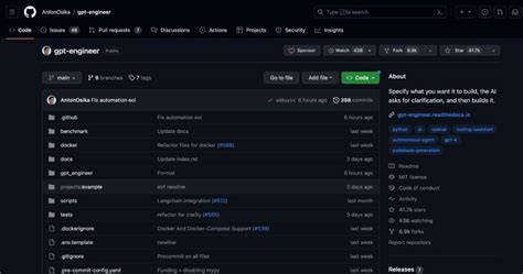 Gpt Engineer Automate Code Generation And Customization Wide Ai Prompts