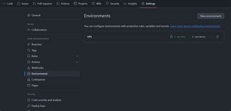how to use environment secrets or variables in github actions