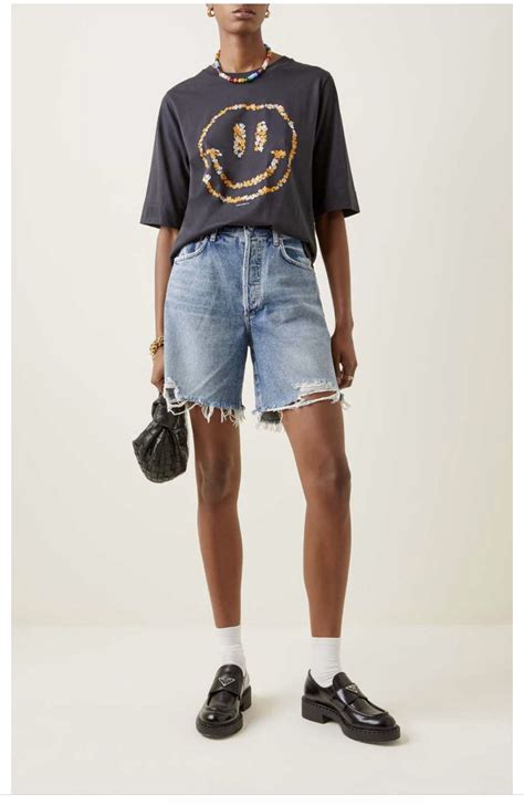 Bermuda Shorts Outfit Casual Chic Summer Mens Denim Short