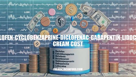 Baclofen Cyclobenzaprine Diclofenac Gabapentin Lidocaine Cream Cost A