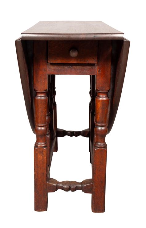William And Mary Oak Gateleg Table For Sale At 1stdibs William And