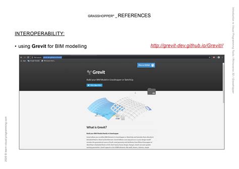 Grasshopper Interface Learn Visual Programming
