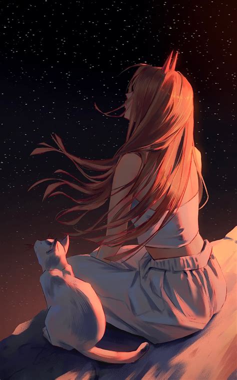 Power And Meowy Chainsaw Man Drawn By Kozzz Y Danbooru