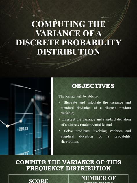 C1l5 Variance Of A Discrete Probability Distribution Pdf Variance