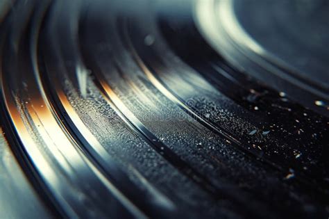 This Photo Showcases A Close Up View Of A Gleaming Metal Surface Reflecting Light Details Of A