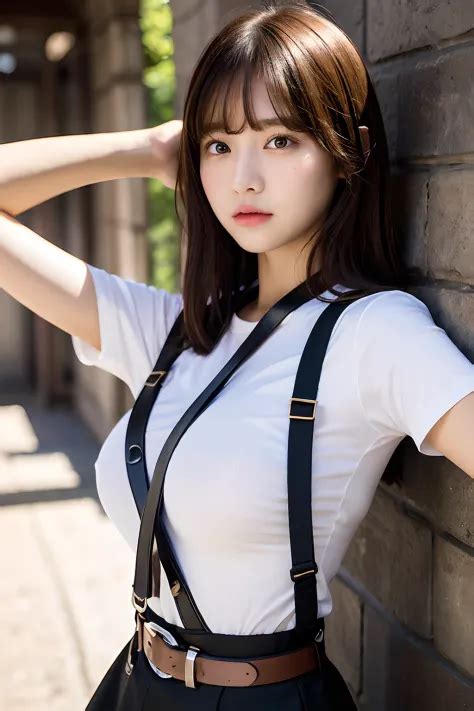 Masterpiece、flat Colors、depth Of Fields、lens Flare 1 Girl、、brown Hair