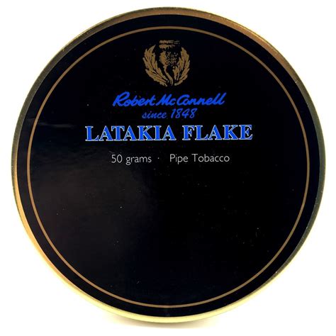 Mcconnell Latakia Flake 50g Tin Boswell Pipes Premium Tobacco