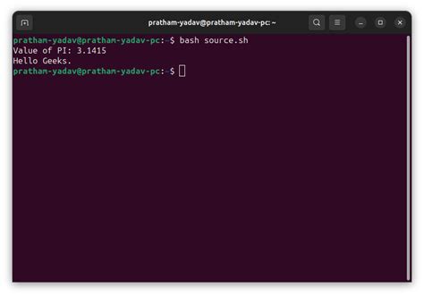 Eval Vs Source For Executing Commands Within A Shell Script