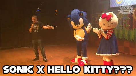 Sonic X Hello Kitty Unexpected Sonic 25th Party Announcement