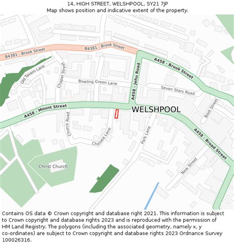 14 High Street Welshpool Sy21 7jp £250000