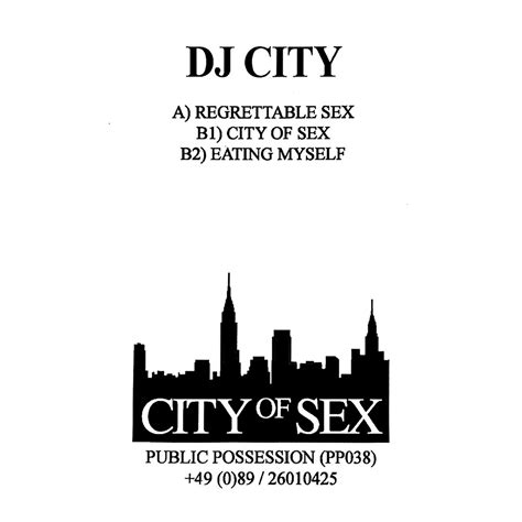 City Of Sex Dj City