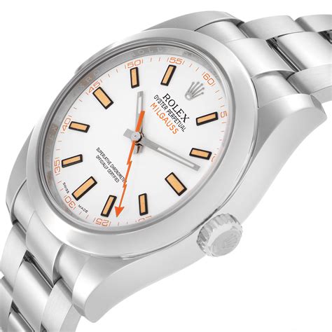 Rolex Milgauss Watch Stainless Steel 116400 Swisswatchexpo