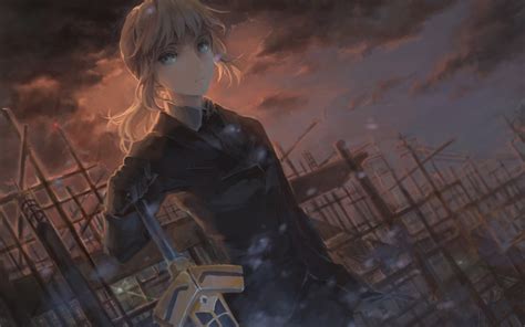 Fate Zero Wallpaper 1366x768