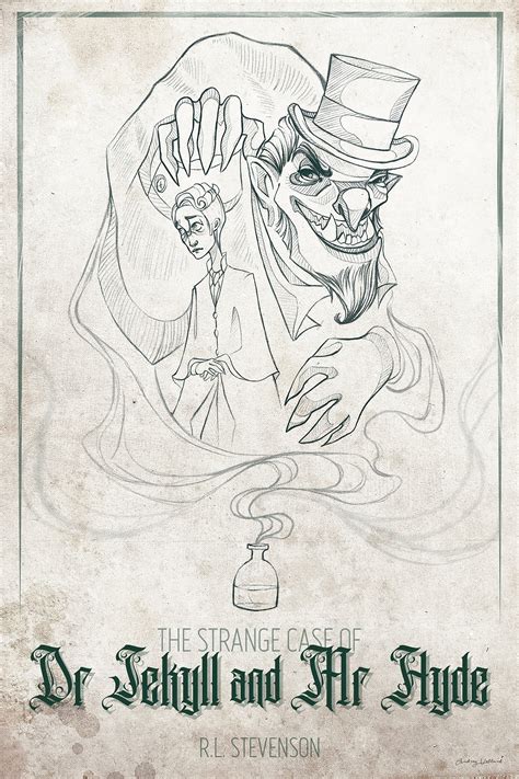Dr Jekyll And Mr Hyde Book Cover Behance