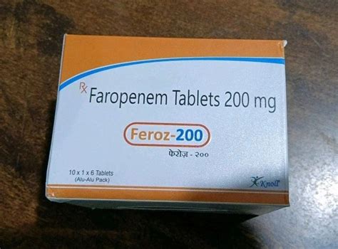 200 Mg Faropenem Tablet At ₹ 215 30 Strip Nagpur Id 2855331425330