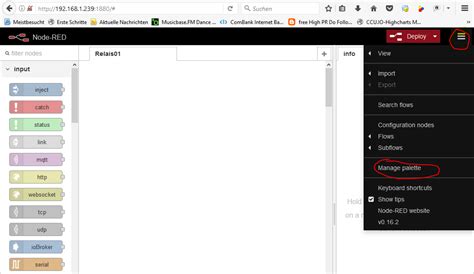 Iobroker Node Red Raspberry Serial Arduino Heimautomation Computer
