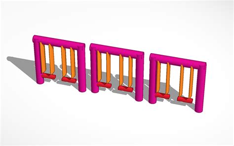 3d Design Swing Sets Tinkercad