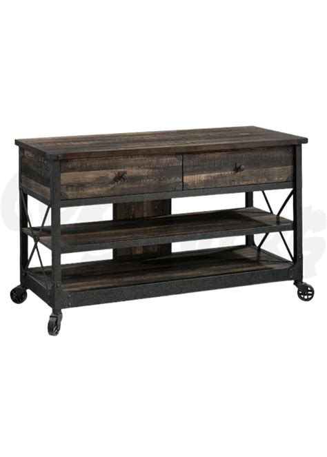 Sauder Steel River Tv Stand At Edith Carter Blog