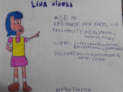 Lina Minora Profile By Brayanfonseca On Deviantart