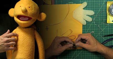 How To Build A Hand And Rod Puppet PART 1 Understructure Stan Winston Babe Of Character Arts