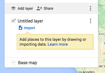 Visualizar seus dados em um mapa personalizado usando o Google My Maps Google Earth Solidário