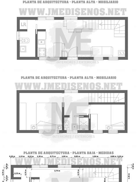 Plano Casa 8 X 3 Metros Pdf