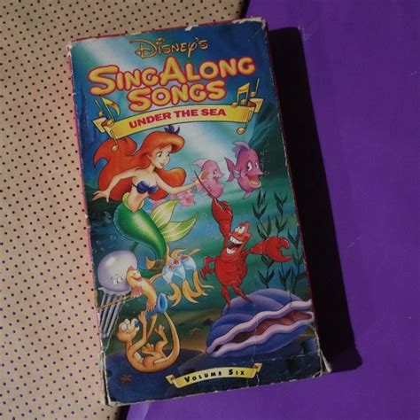 Sing Along Songs Under The Sea Vhs £931 Picclick Uk