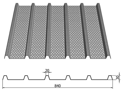 Corrugated Perforated Metal Panels For Architectural Metal Panels