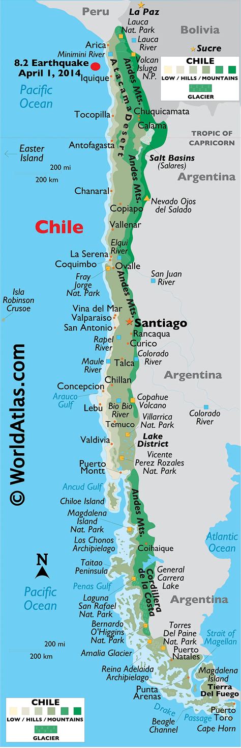Chili South America Map Chile Maps And Facts Yvcgpd