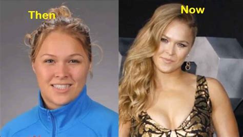 Ronda Rousey Then And Now
