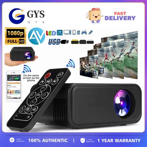 Máy chiếu mini Máy chiếu cho điện thoại Máy chiếu phim LCD Máy chiếu rạp hát tại nhà P