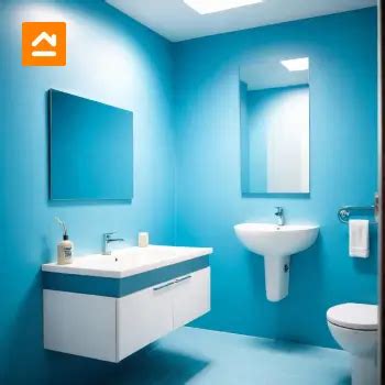 Esquemas De Colores Para Baños En Azul Real