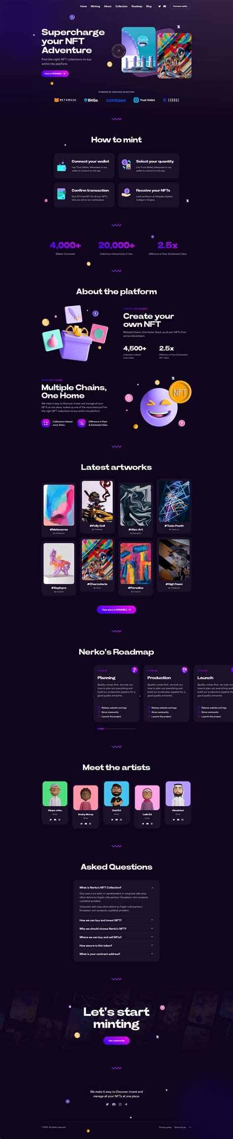 React Website Development React Frontend Development On Behance