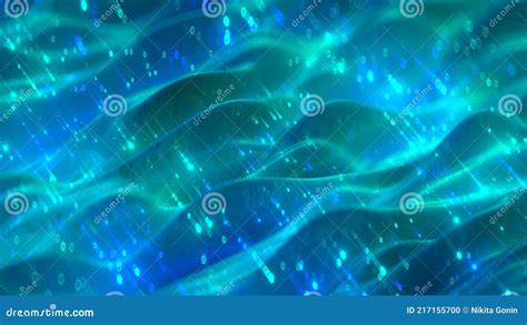 Data Stream Visualization Futuristic Digital Technologies Or Sci Fi Concept 3d Render