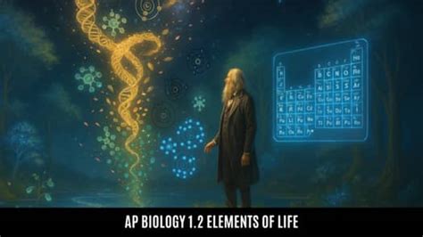 Ap Biology Unit 1 Chemistry Of Life 12 Elements Of Life Video Guide
