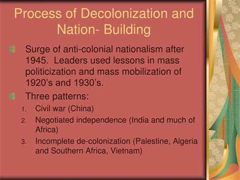 Ppt Global Events Influential In Decolonization Powerpoint