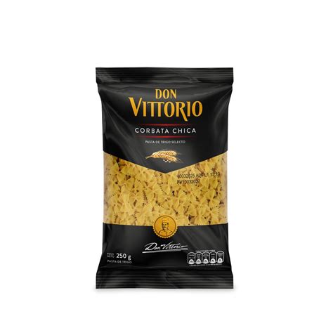Fideos Corbata Chica Don Vittorio Bolsa 250g Plazavea Plazavea