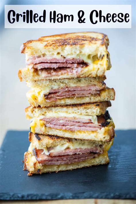 Grilled Ham And Cheese Sandwich Next Level Baker