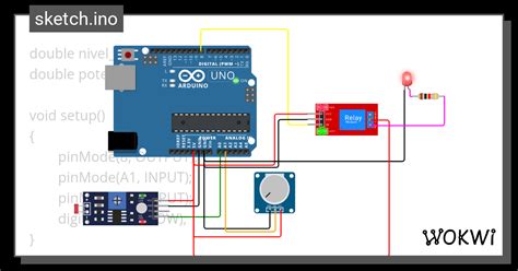Relé Activado Por Nivel De Luz Wokwi Esp32 Stm32 Arduino Simulator