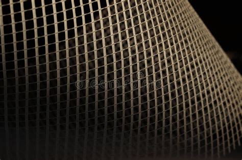 Abstract Background And Texture Of White Curve Dark Background Stock