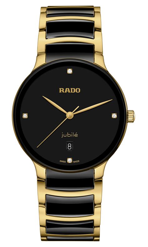 Centrix Diamonds Unisex Stainless Steel Pvd Watch R30022712 Rado