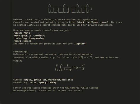 hack chat un chat sencillo práctico seguro y privado