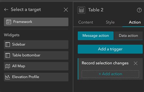 Select Widget Cannot Connect To Analysis Widget Esri Community