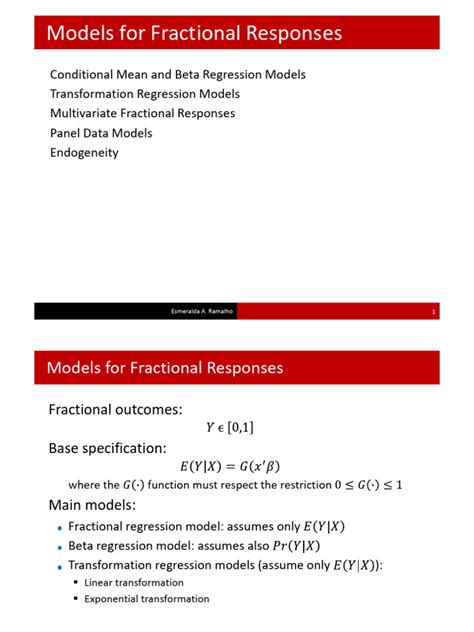 Slides3 5 Pdf Linear Regression Regression Analysis