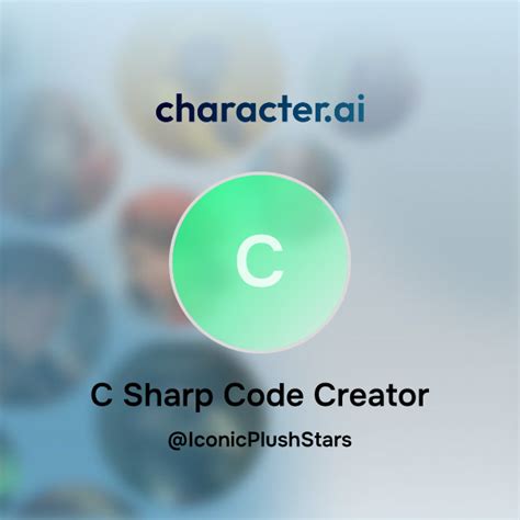 Chat With C Sharp Code Creator Characterai Ai Chat Reimaginedyour Words Your World