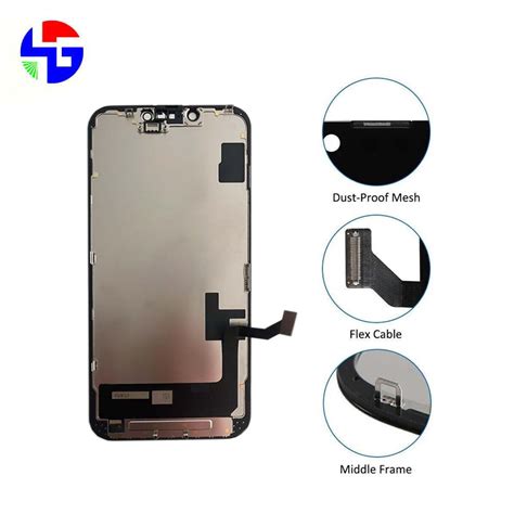 High End OLED For IPhone 14 Display Touch Screen Replacement Parts